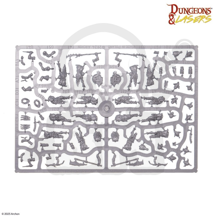 Battle-Models > Dungeons & Lasers - Goblin Warband - Banda Goblinów